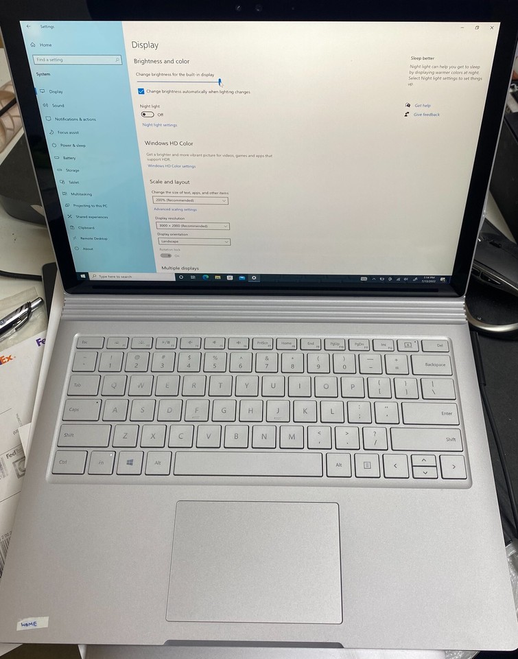 Microsoft Surface Book 1 13.5" (Core i7-6600U, 16GB, 1TB SSD ...