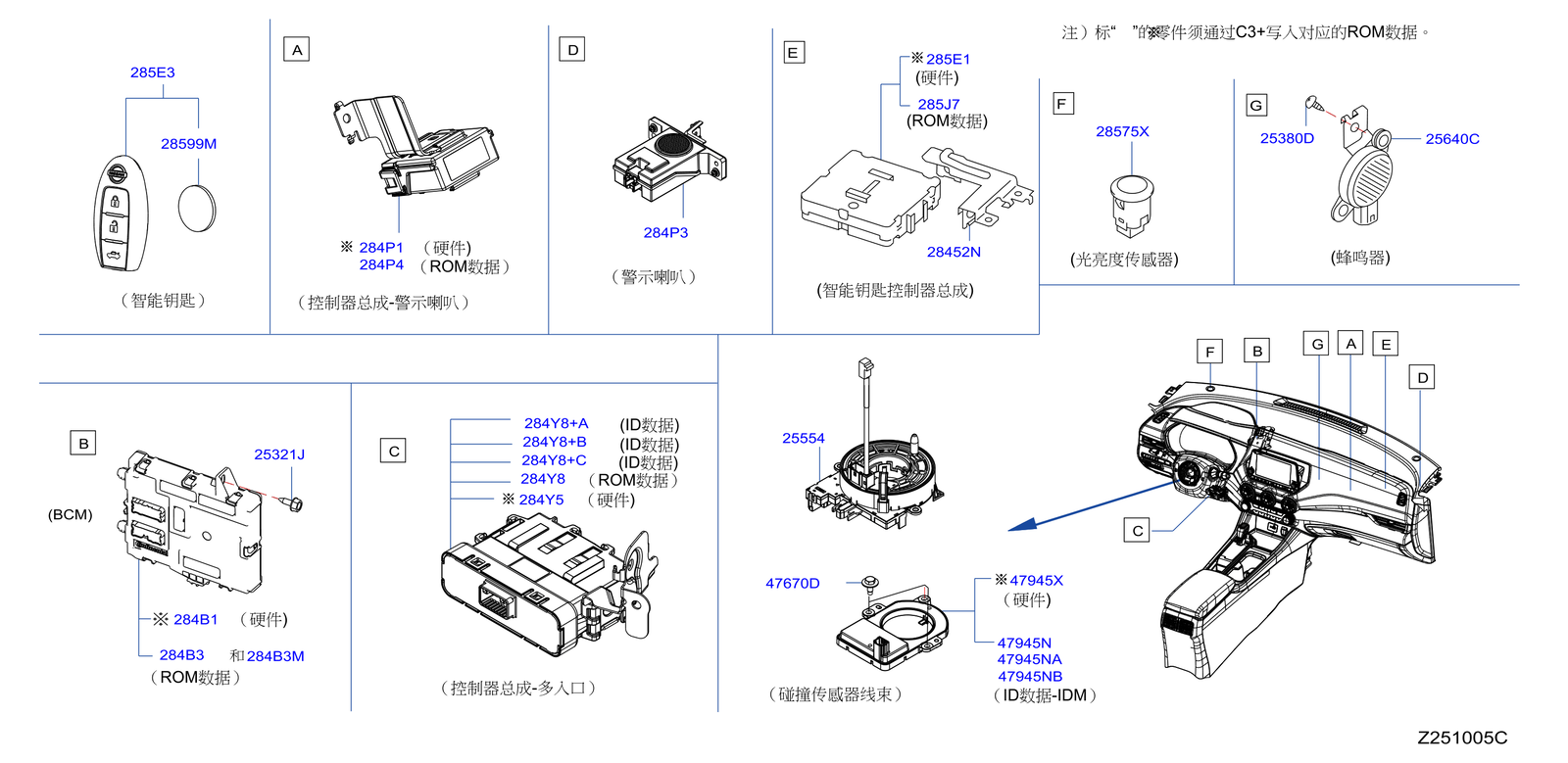 Genuine Nissan Cover 285336LA2B / 28533-6la2b OEM for sale online | eBay