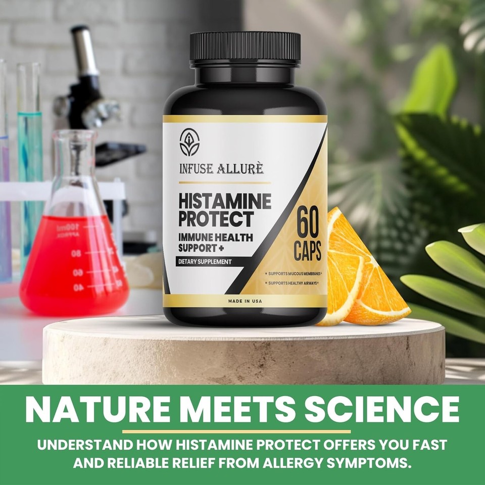 Premium Histamine Block Supplement - Histamine Blocker Diamine Oxidase ...
