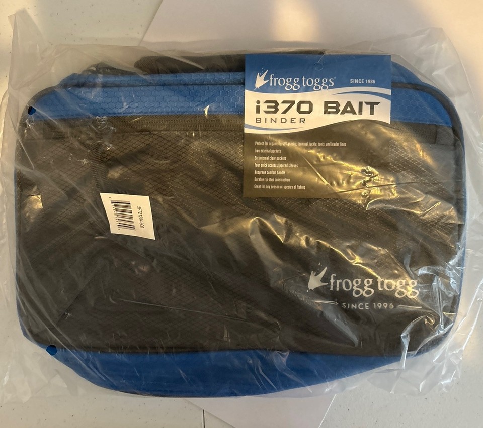 FROGG TOGGS Bait Binder, Fishing Tackle and Bait Storage,. New | eBay