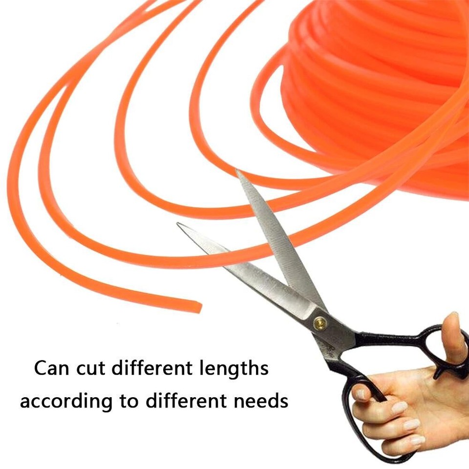 5lb Heavy Duty String Trimmer Line .080 .105 .130 Square Weed Eater ...