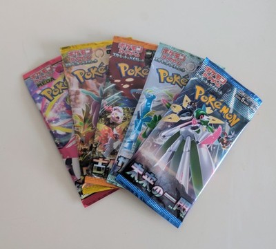 5 x Different Japanese Pokémon Booster Packs Pokemon Cards Sealed | eBay UK