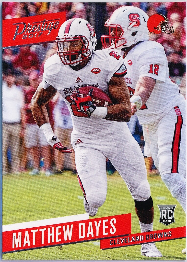 Matthew Dayes - Cleveland Browns - 2017 Panini Prestige Football - RC ...