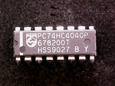 PC74HC4040P - Philips 12-Bit Counter 74HC4040 (DIP-16) GENUINE | eBay