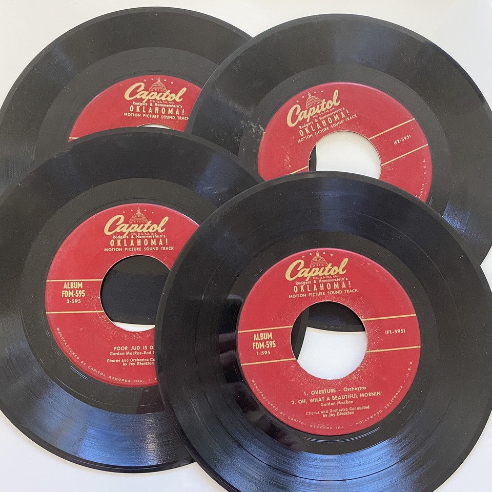 Oklahoma! Movie Vinyl Soundtrack 45s Box Set (1955) | eBay