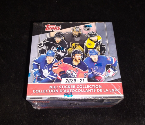2020-21 TOPPS HOCKEY NHL STICKER COLLECTION SEALED BOX 50 PACKS | eBay