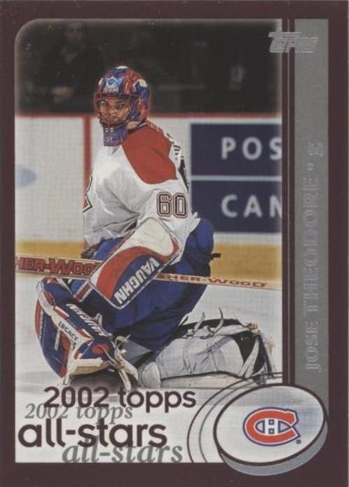 2002-03 Topps - 2002 Topps All-Stars Jose Theodore #319 for sale online ...