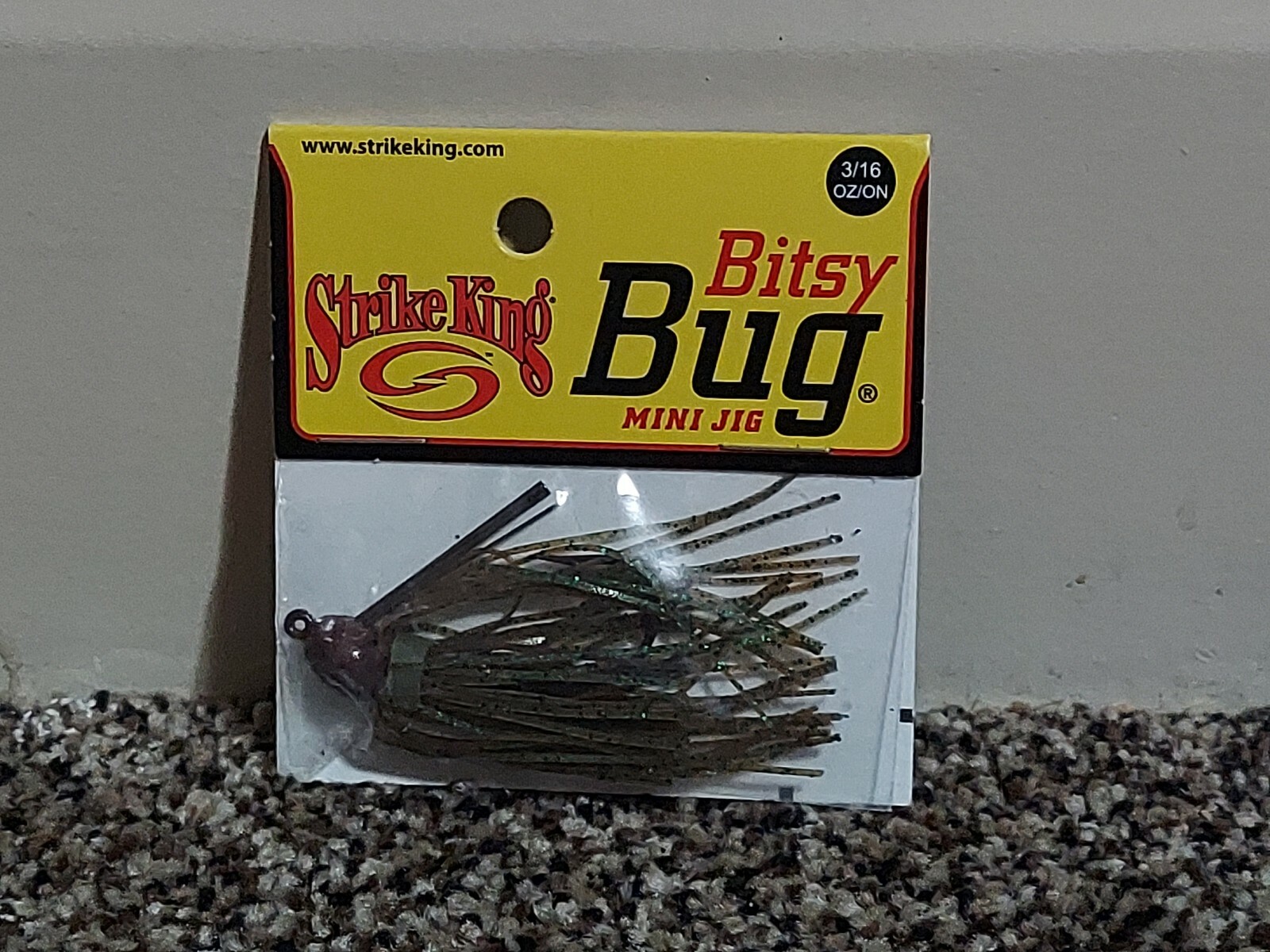 Strike King Bitsy Bug Mini Jig 3/16oz BBJ316-11 New | eBay