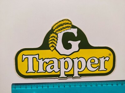 Adhesive Trapper G Sticker Autocollant Aufkleber Vintage 80s Original ...