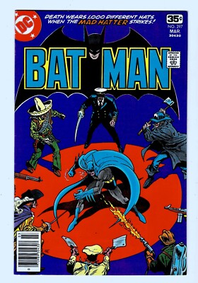 Batman #297 Dc, 1978 Jim Aparo Cover Mad Hatter Nm - 9.4 Key Issue! | eBay