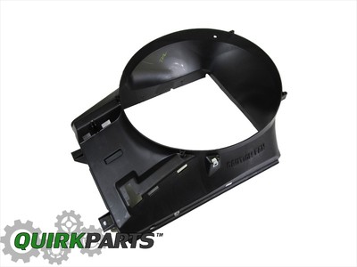 DODGE RAM 1500 2500 3500 3.7L 4.7L 5.7L RADIATOR COOLING FAN SHROUD OE ...