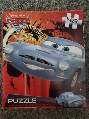Disney Pixar Cars 2 48 Pieces Puzzle Finn McMissile Used | eBay