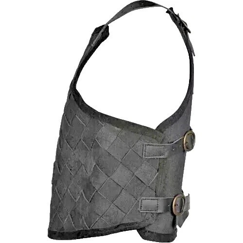 Medieval Men's Chest Armor Costume, Adjustable Shoulder Guard, LARP ...