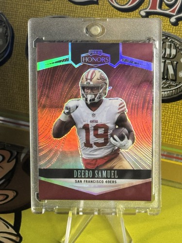 2022 Panini Honors Deebo Samuel Red /10 Beautiful Color Match Card ...