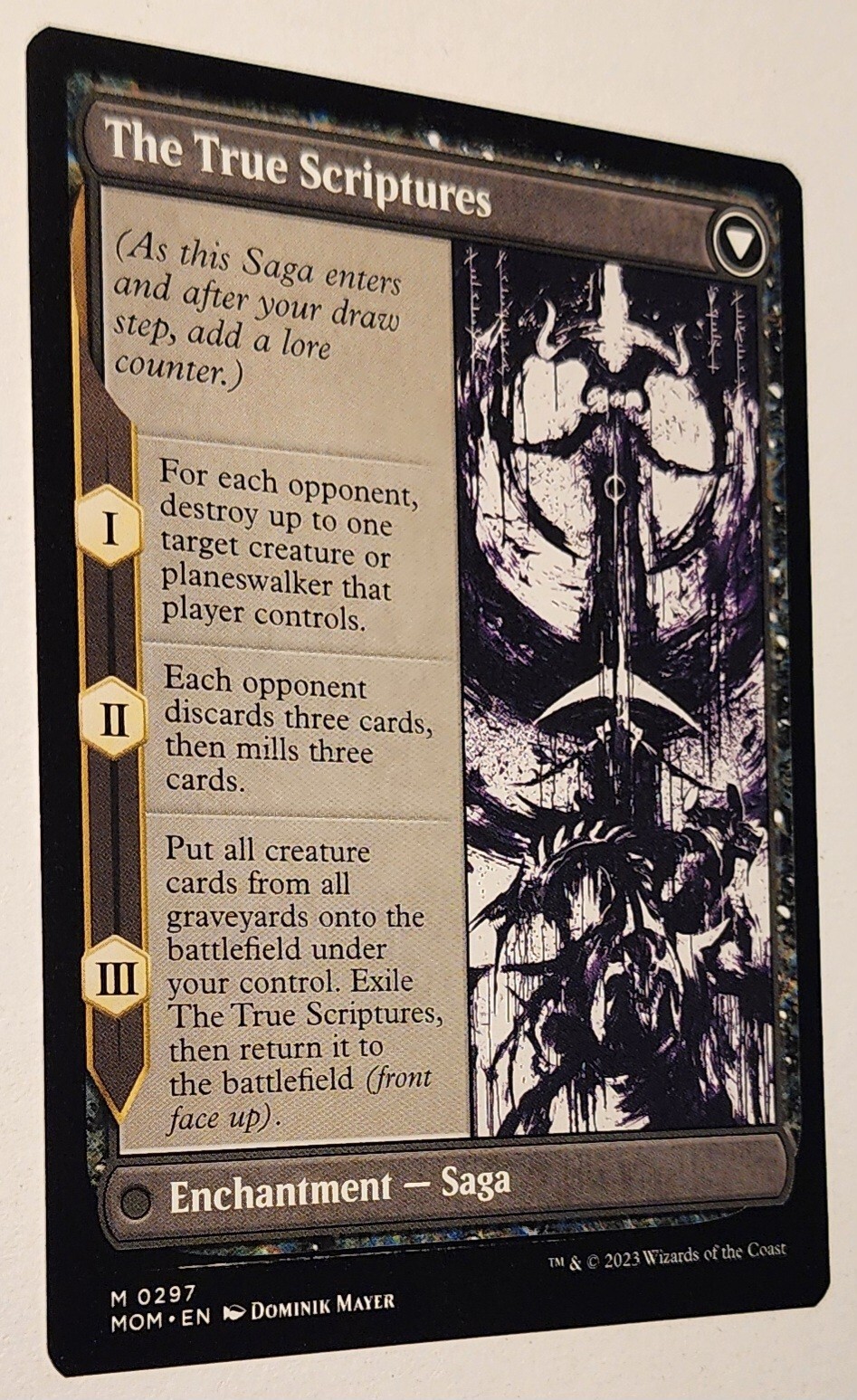 MTG Sheoldred // The True Scriptures March of the Machines 0297 Regular ...