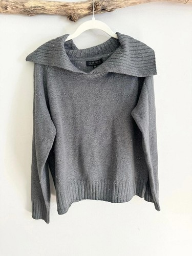 Joseph A. Dark Grey Collared Sweater Size 2XL | eBay
