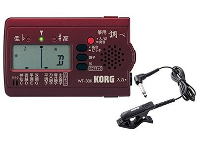 Korg korugu Koto Check for Tuner WT – K + Contact Microphone cm – 300 ...