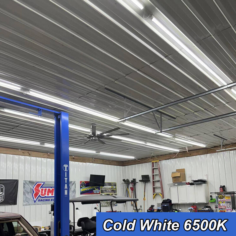 8 Foot LED Shop Lights Single Pin FA8 8FT LED Tube Light Bulbs T8 T12 ...