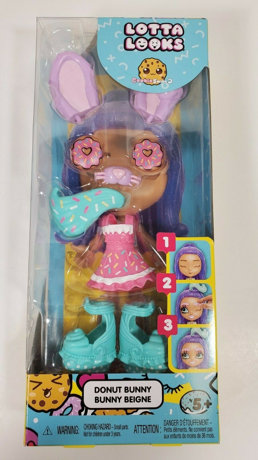 NEW 2019 Lotta Looks Doll Candy Cub Surprises Mattel Facial Expression ...