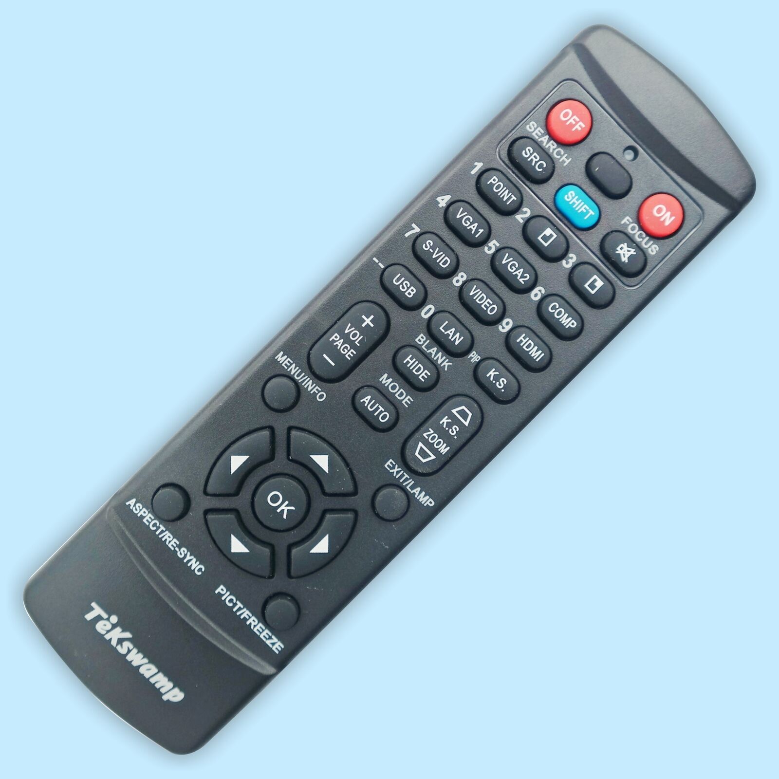 NEW Projector Remote Control for InFocus IN2114 | eBay
