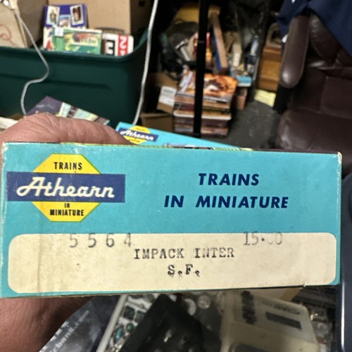 Athearn 5564 HO Impack 3x Intermediate Spine Cars Kit Santa FE ATSF ...