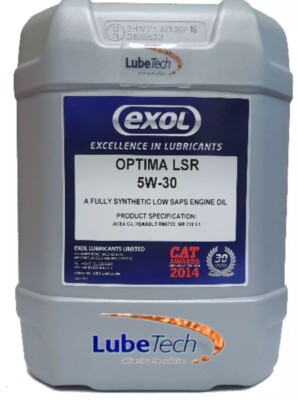 EXOL LSR FULLY SYNTHETIC 5W30 C4 ENGINE OIL 20 L NISSAN RENAULT | eBay UK