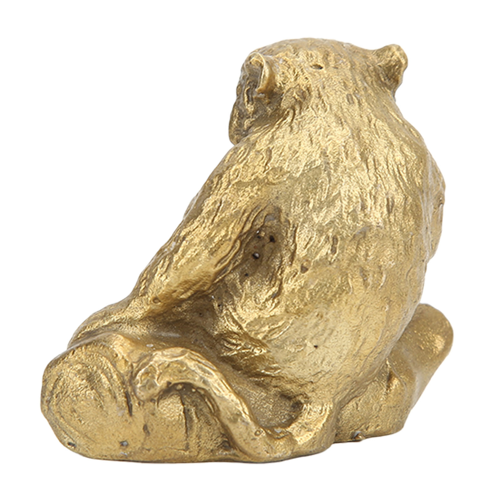 Brass Monkey Statue Vivid Image Size Monkey Figurines For Collection ...