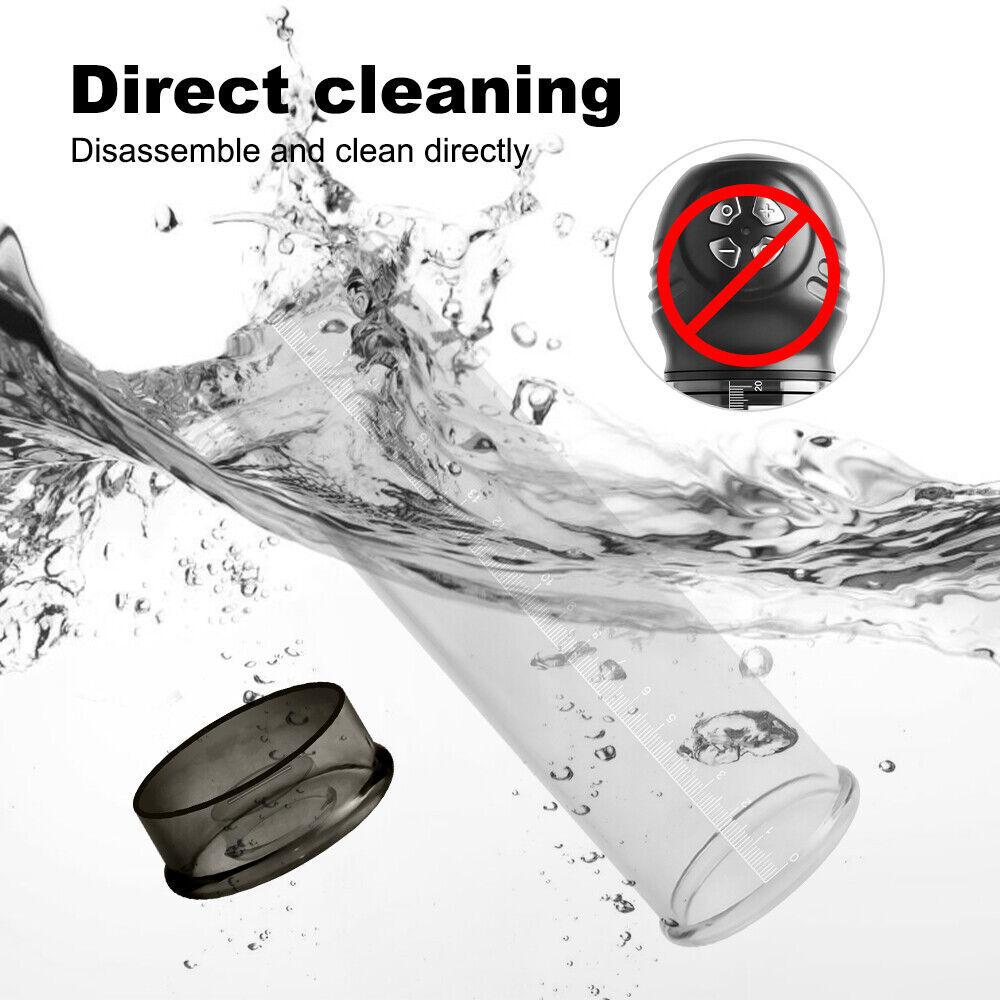 Automatic Suction Electric Vacuum Penis Pump Enlarger Power Up Cock ...