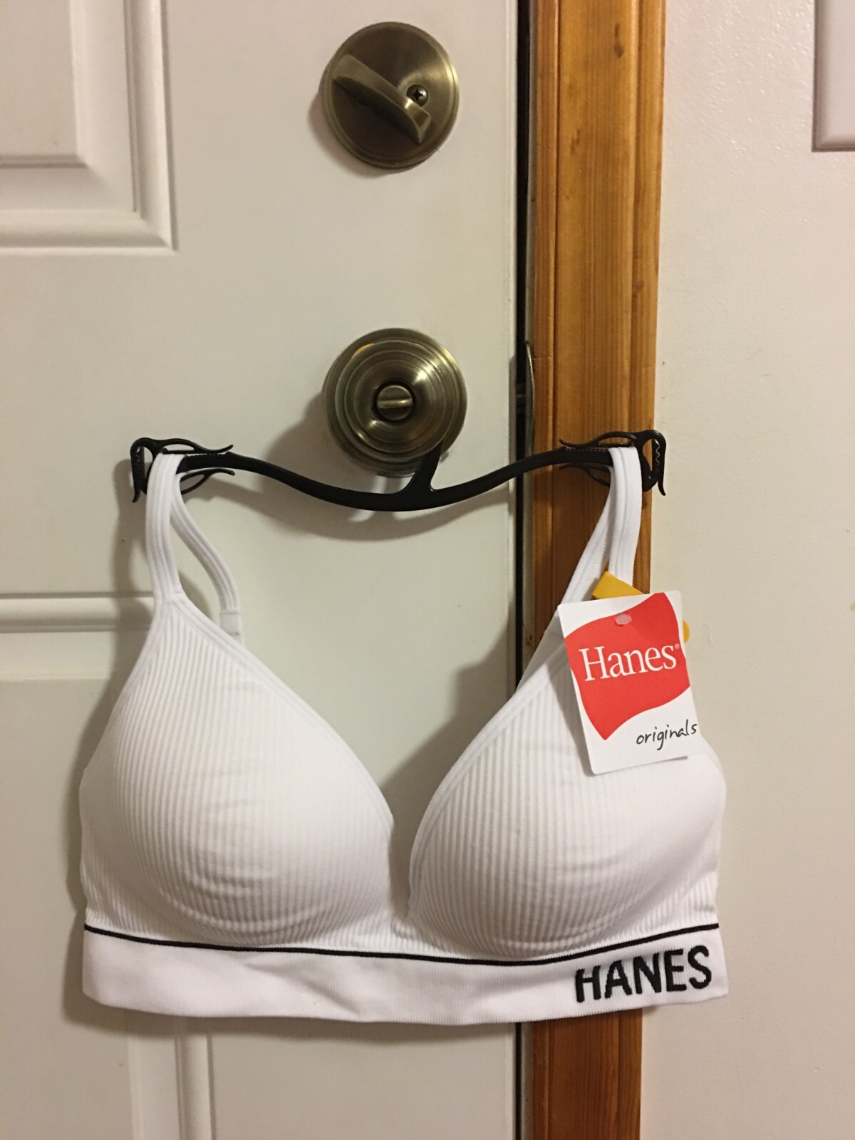 NEW WOMEN SIZE LARGE HANES ORIGINALS RIB CONTOUR COMFORTFLEX FIT ...