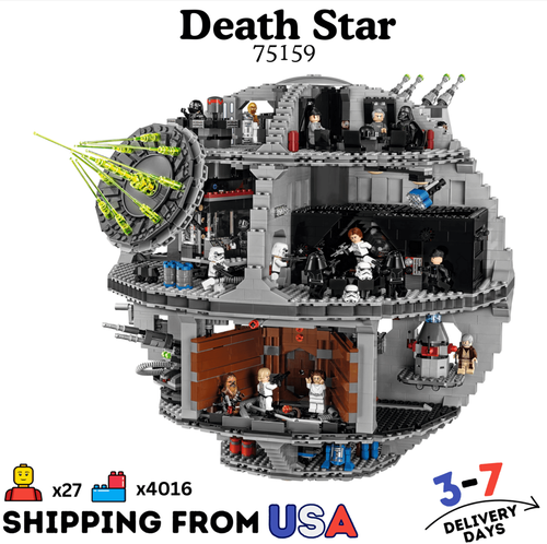 NEW Death Star 75159 4016 pcs High Quality Bricks Complete set | eBay
