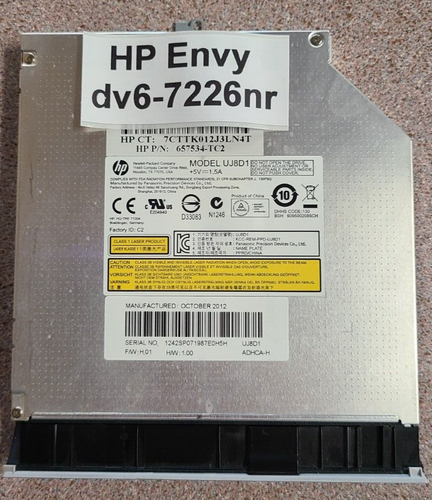 For HP Pavilion DV6-7226nr - CD/DVD Internal Drive - 657534-TC2 | eBay