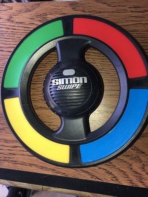 SIMON SWIPE Handheld Electronic Memory Game Hasbro Tested Works | eBay