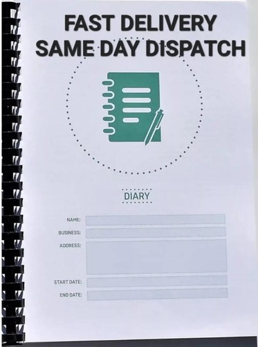 Safer Food Better Business Caterers SFBB 12 Month Diary Refill For 2025 ...