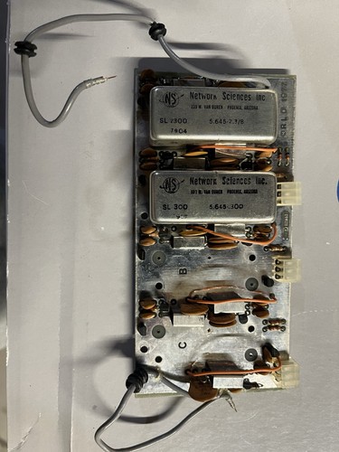 Drake TR7 Fikter Board. With SL300 SL2300 Filters. 300 Hz CW 2300 Hz ...