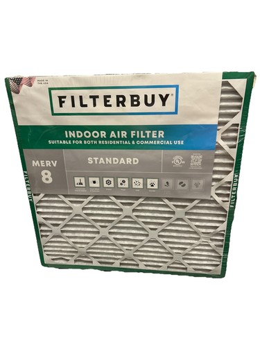 Filterbuy Indoor Air Filter 24 X24x 1 MERV 8 Pack Of 5 | eBay