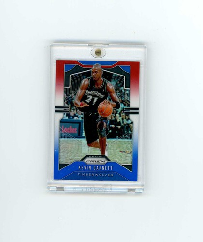 2019-20 Prizm RED WHITE BLUE SP REFRACTOR KG KEVIN GARNETT ...