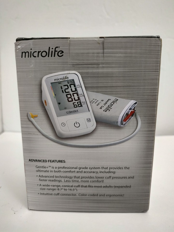 Microlife Advanced Blood Pressure Monitor BPM2 Sealed Cuff 8.7"-16.5 ...