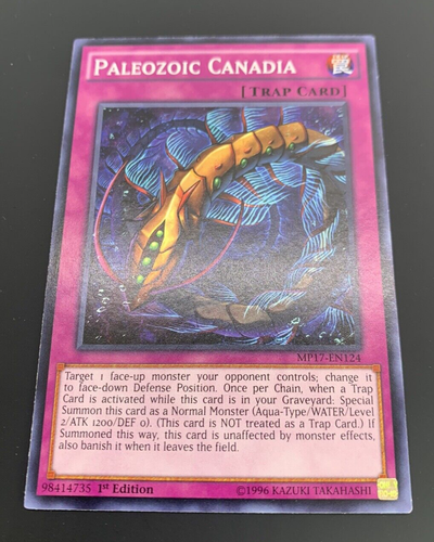 Yu-Gi-Oh! - Paleozoic Canadia - MP17-EN124 - Common - 1st Ed - NM/M | eBay