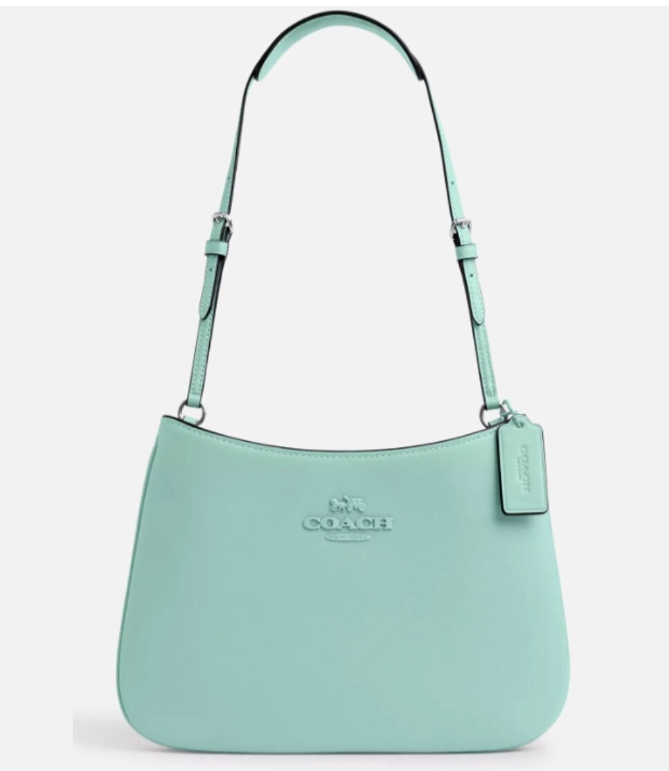 COACH Penelope Faded Blue/Silver Shoulder Bag CP101 - Gem