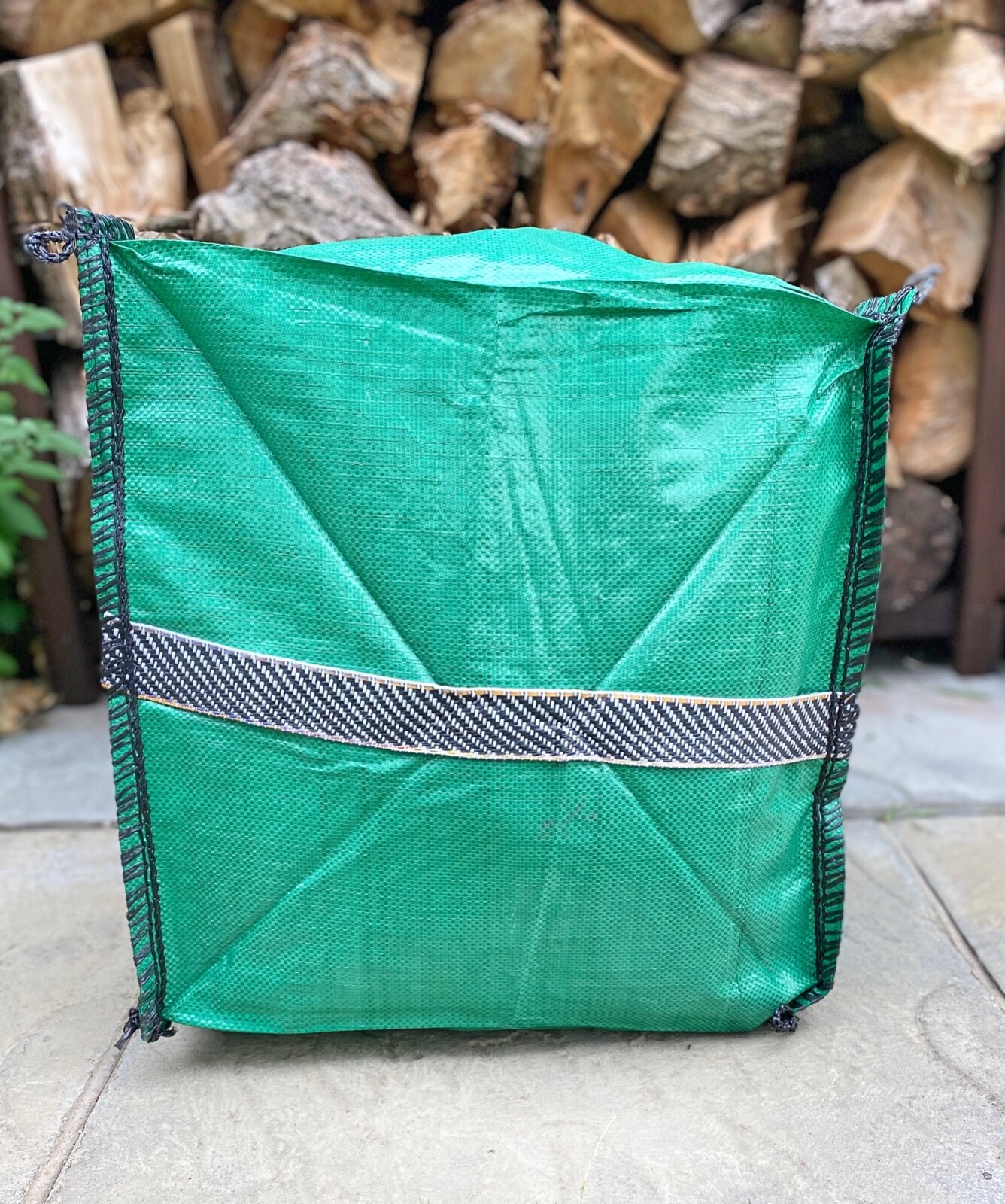 Garden Waste Bags 120L (3 Bags Pack) Strong Sacks Grass Leaves Logs ...