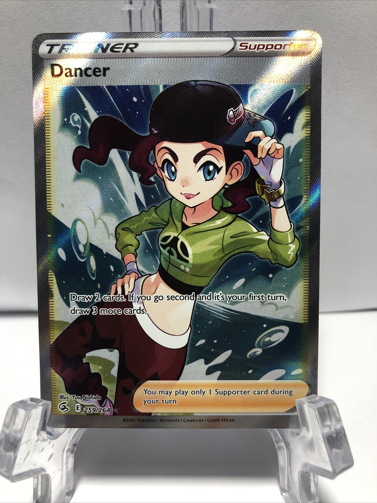 Pokemon Dancer 259/264 SWSH Fusion Strike Full Art Trainer | eBay