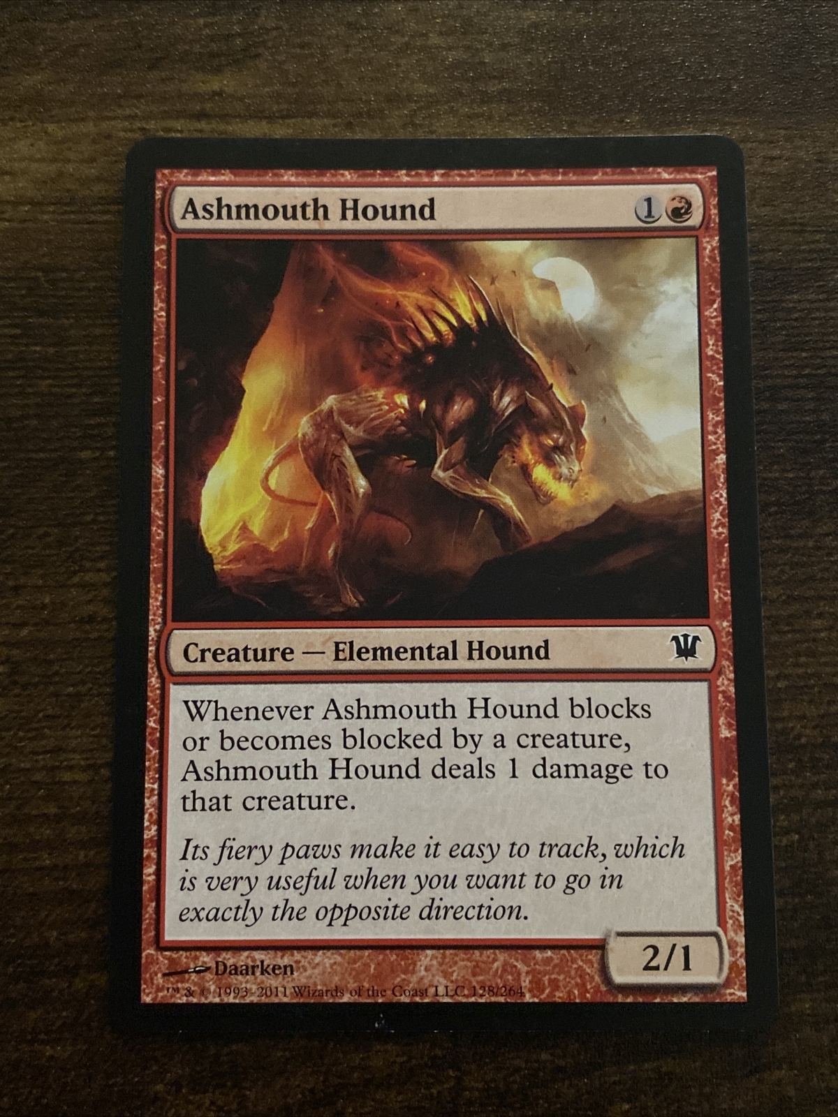 Ashmouth Hound 128/264 Innistrad MTG Magic The Gathering D9254* | eBay