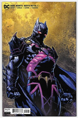 Dark Nights Death Metal #5 Finch Mindhunter Card Stock Variant (DC ...