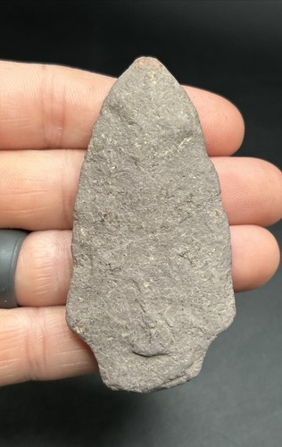 LARGE PURPLE ARGILLITE SPEAR-PA Indian Artifact-Arrowhead-OSWEGO,NY ...