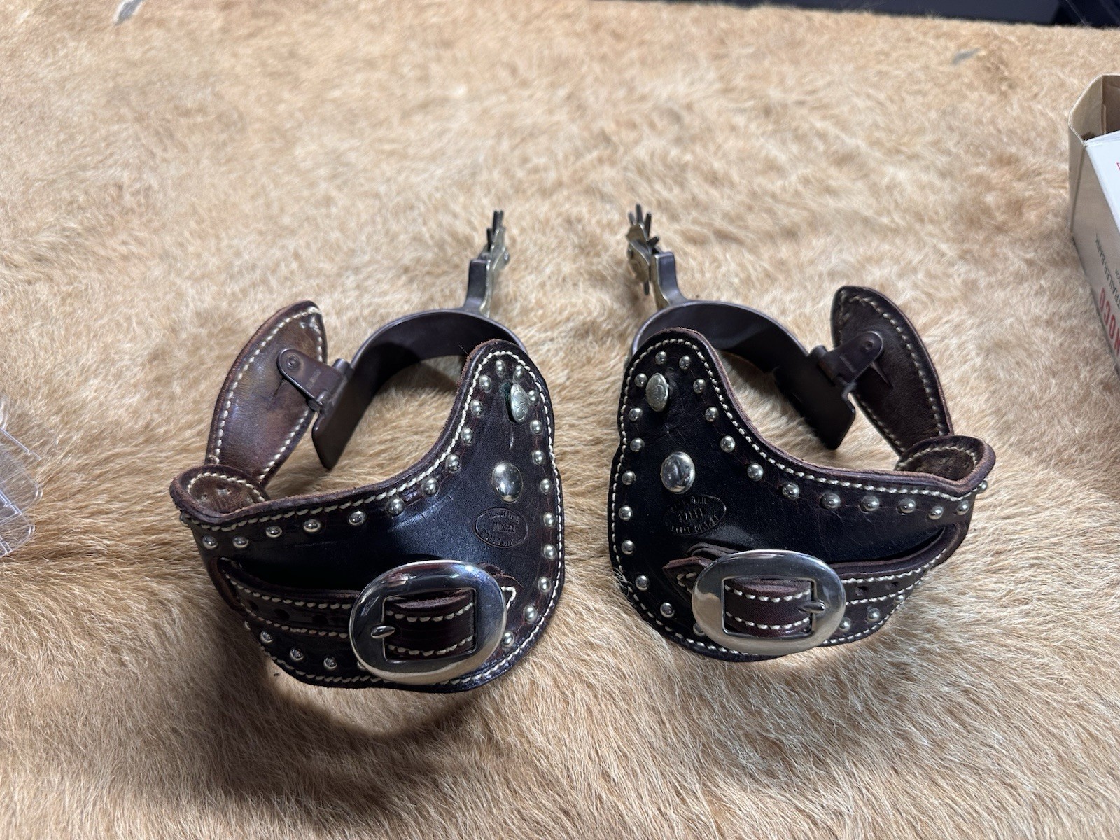 One-of-a-Kind Leather Spur Straps from Dodge City, KS + Colorado ...