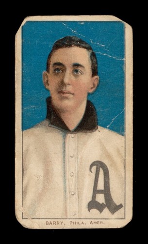 1909-11 T206 Set-Break Jack Barry Sweet Caporal LOW GRADE (filler ...