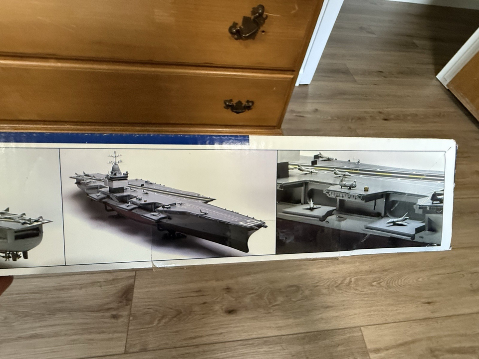 Revell USS Enterprise CVN-65 Aircraft Carrier 1:400 Scale Model Kit ...
