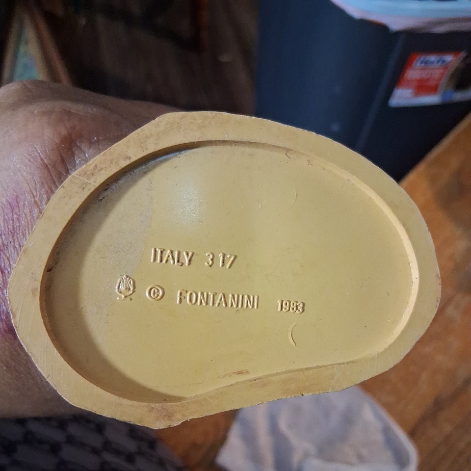 Fontanini 12”Shepherd Micah w/Lamb Figure Nativity Simonetti Depose Vintage 1983 | eBay