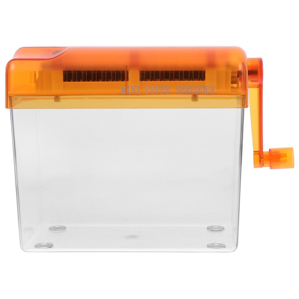Portable Handheld Paper Shredder Mini Manual Shredder Document Cutter ...