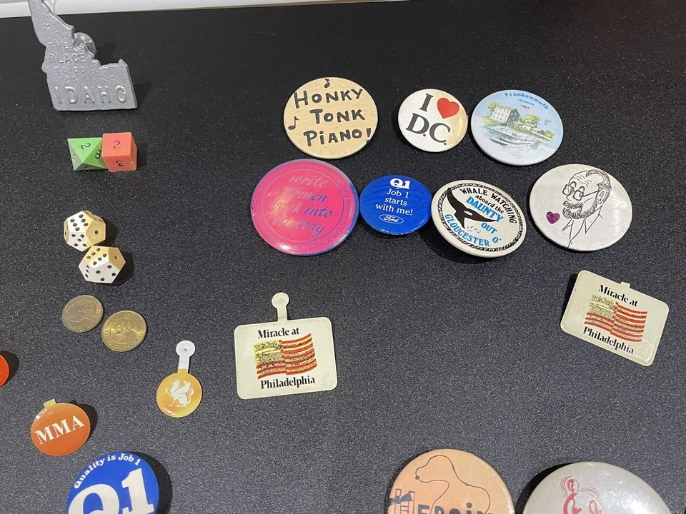 vintage pinback buttons lot | eBay